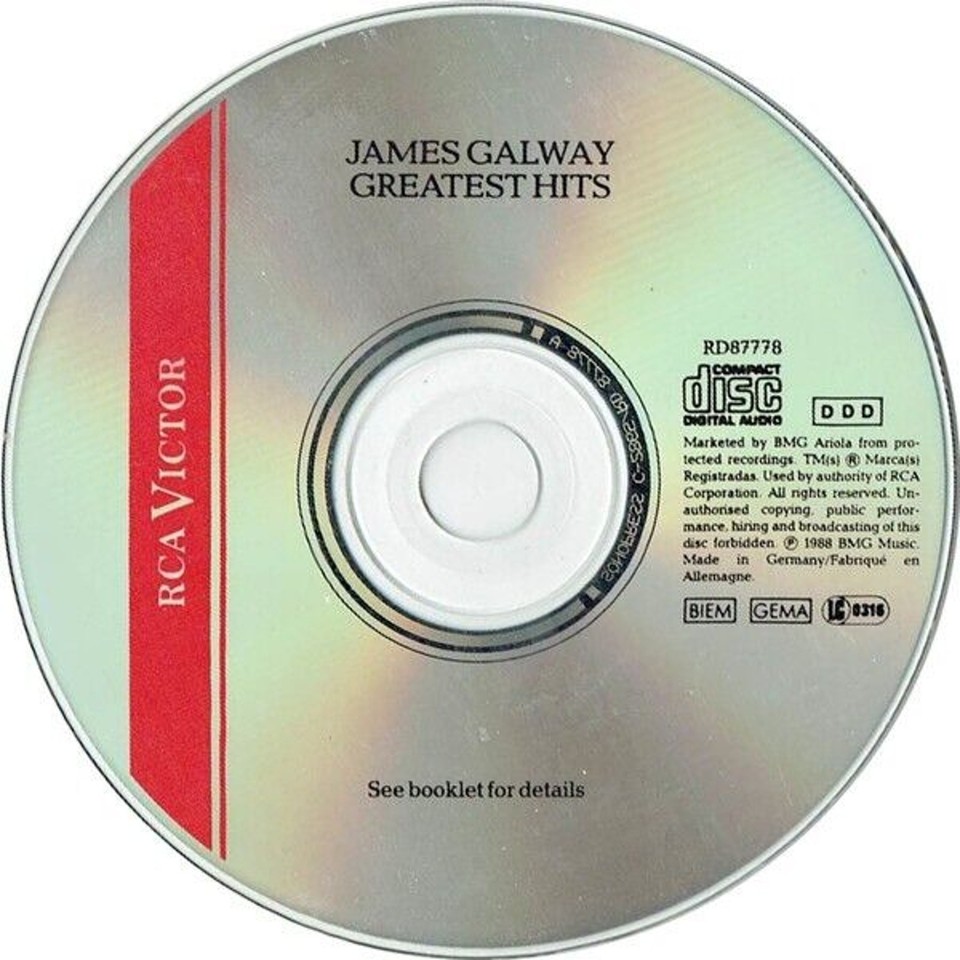 Greatest Hits by James Galway (CD, 1988) | eBay