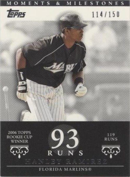 2007 Topps Moments & Milestones - 2006 Topps Rookie Cup Winner - 119 ...