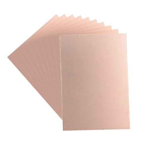 10 x Double-Sided Copper Clad Laminate Plain Printed PCB Circuit Board ...