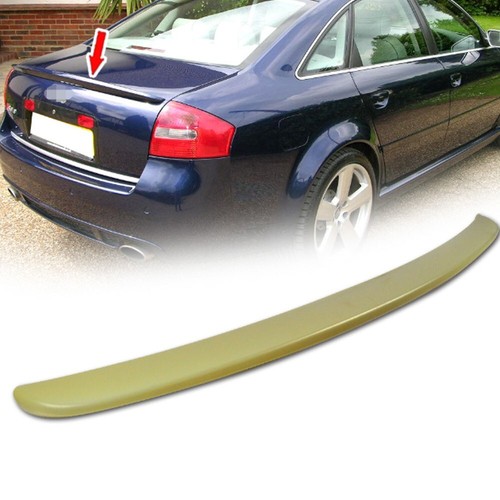 98-04 Fit FOR Audi A6 C5 RS6 4D Sedan OE style Rear Trunk Spoiler Wing ...