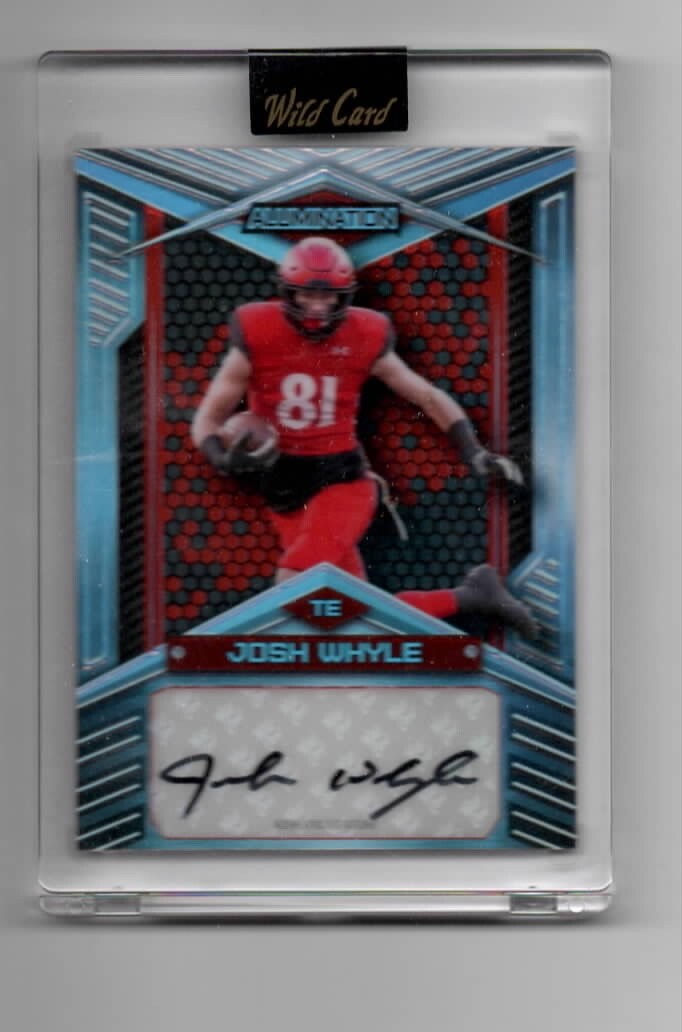 JOSH WHYLE 2023 WILD CARD ALUMINATION AUTO CARD #AB-75 /75 | eBay