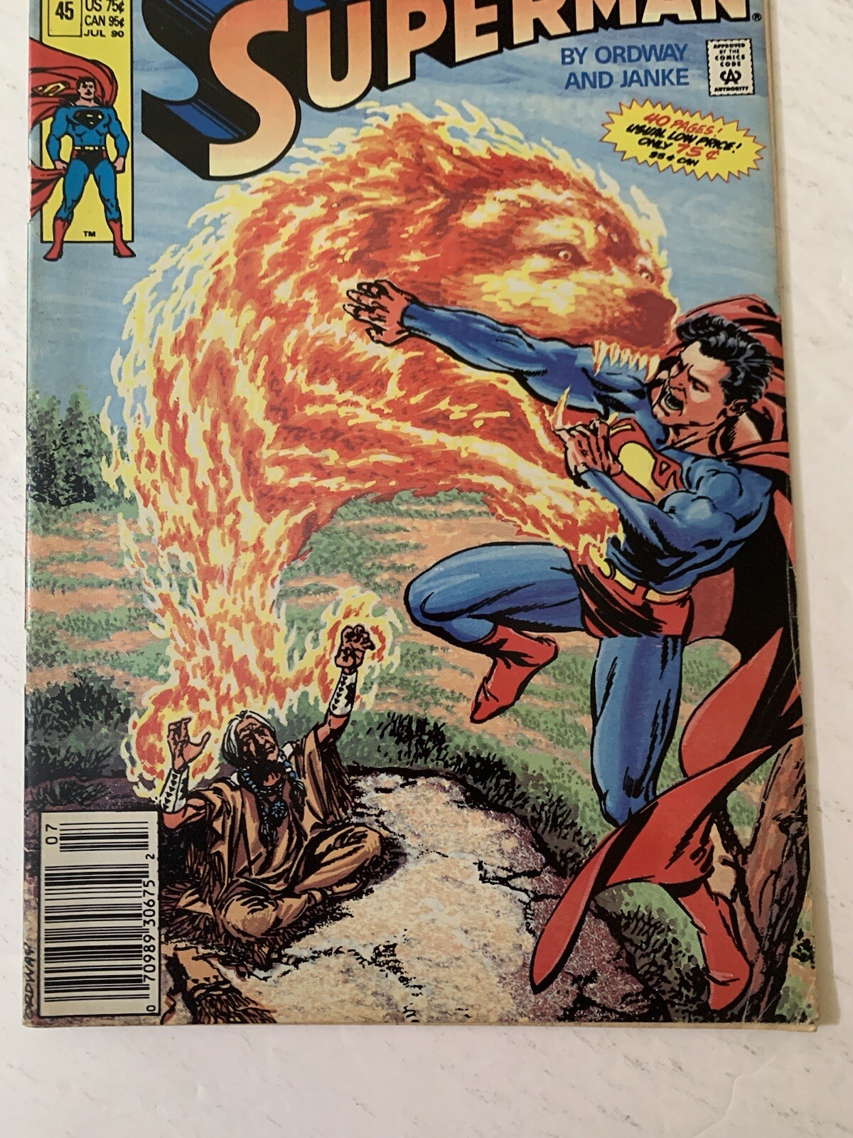 Superman 45 🔥1990 NWSTND🔥Jimmy Olsens Diary🔥Copper Age DC Comics🔥VF | eBay