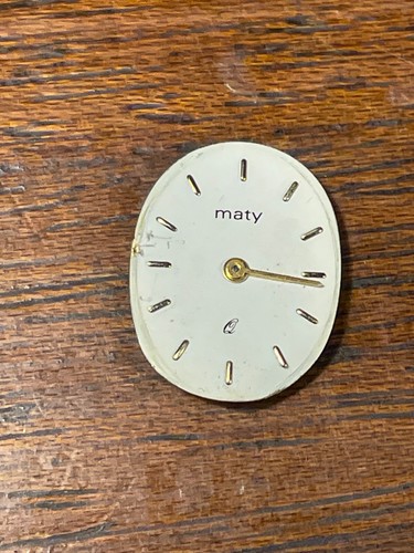 Maty Watch Movement Battery To Revise Or For Parts (9-39/31) | eBay