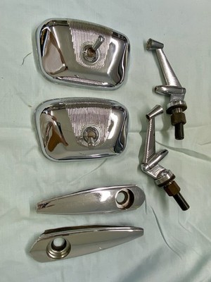 Tex Deluxe Chrome Mirror Set Ford Consul Zephyr Zodiac MK2 | eBay UK
