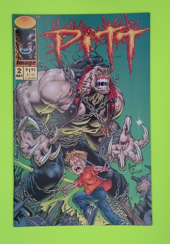 Pitt #2 1993 Image Comics 1st App High Grade Comic Book A19-54 | eBay