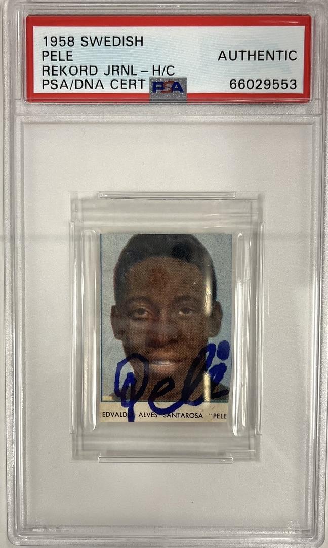 Pele Autographed Memorabilia | Signed Photo, Jersey, Collectibles ...