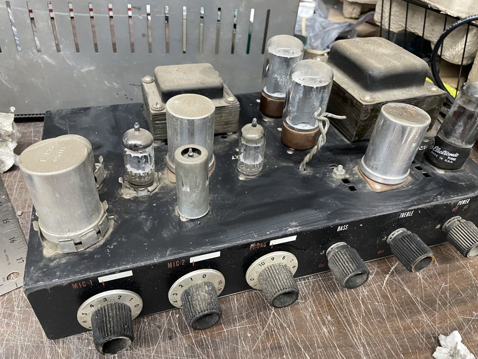 Bogen/Dictograph K15 Tube Amp | eBay