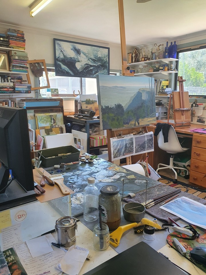 Aireys Inlet Lighthouse Seascape Original Oil painting Cheryl Mahon Art ...