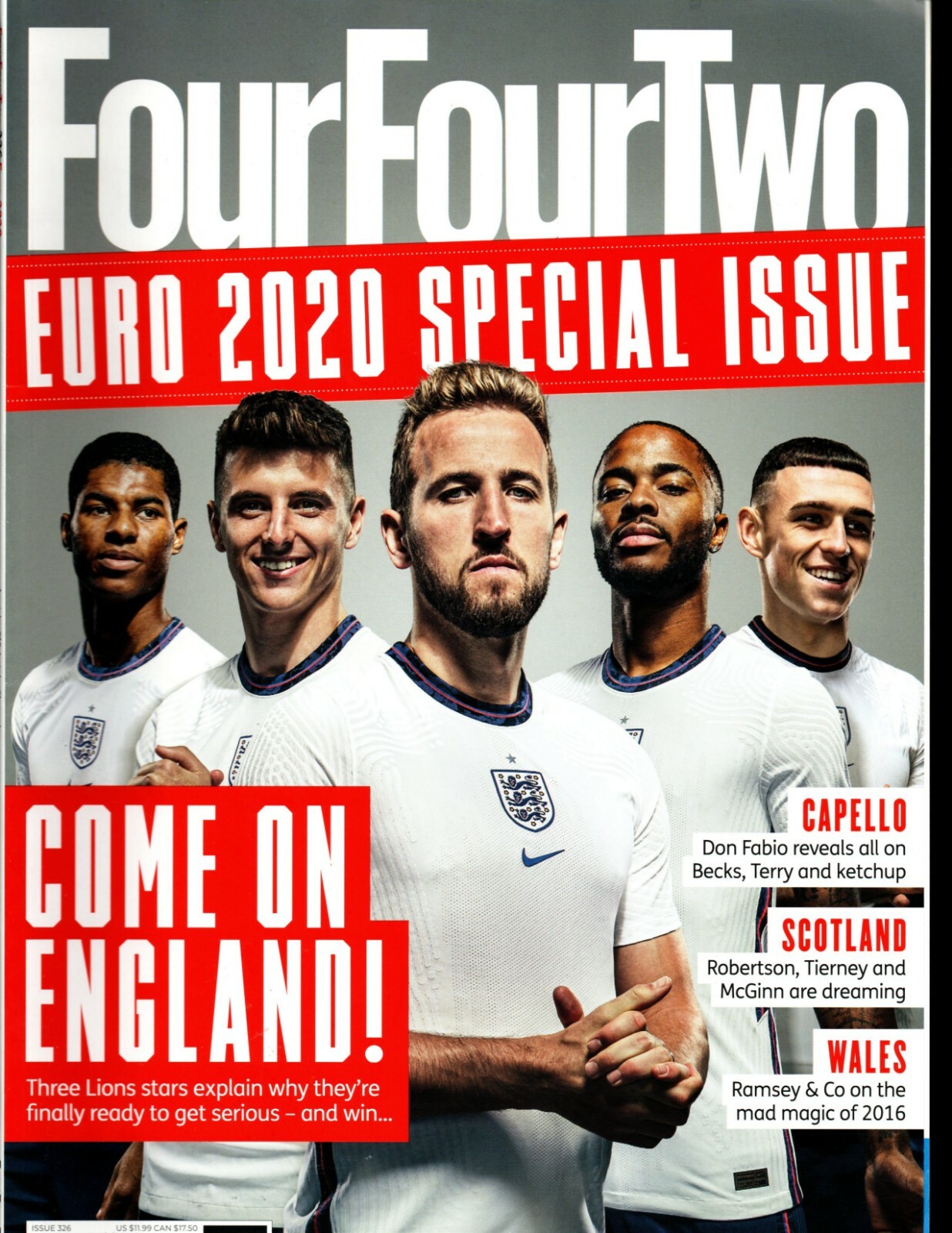 FOUR FOUR TWO MAGAZINE UK #326 EURO 2021. | eBay