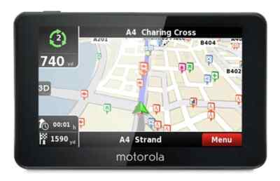 Motorola 5 Inch Cars Sat Nav With UK & ROI Maps. Brand New | eBay UK