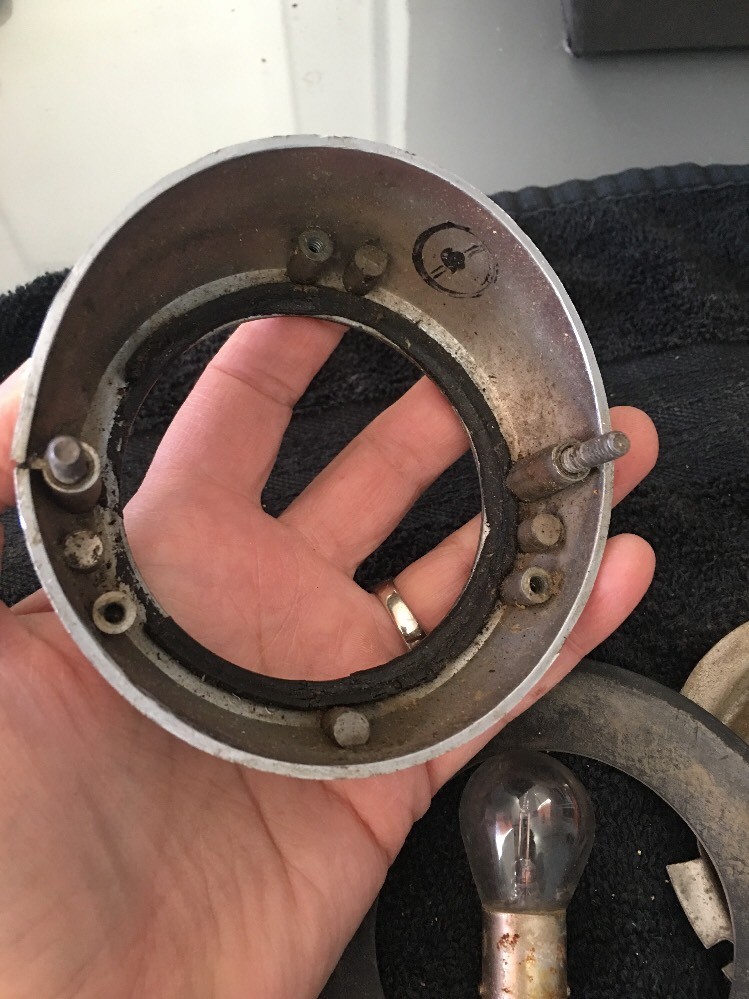 1950 1951 VINTAGE STUDEBAKER REVERSE LIGHT NO LENS PARTS ONLY | eBay