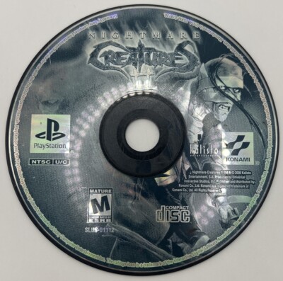 Nightmare Creatures II - PS1 PS2 Playstation Game Only 83717171041 | eBay