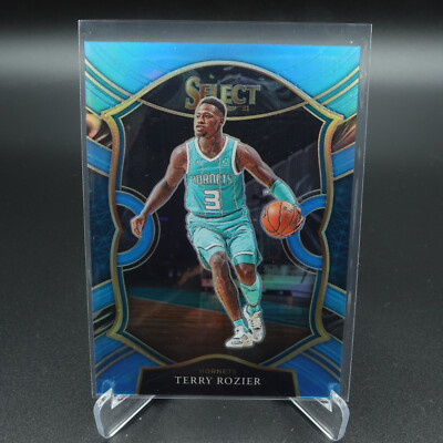 2020-21 PANINI SELECT TERRY ROZIER CONCOURSE LIGHT BLUE PRIZM CARD #4 / ...