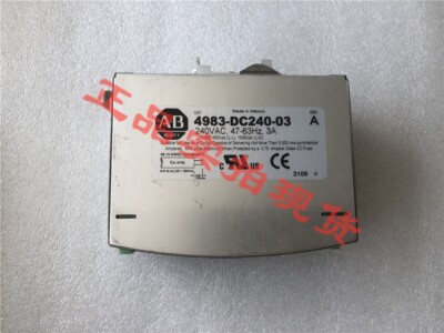 1pcs Used 4983-DC240-03 AB 3A 240VAC PLC | eBay