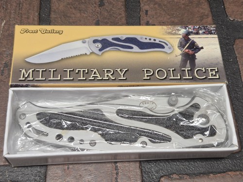 Frost Cutlery Military Police Pocket Knife | eBay