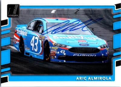 Aric Almirola signed NASCAR card Driver, Auto Racing, SC 2018 Panini ...