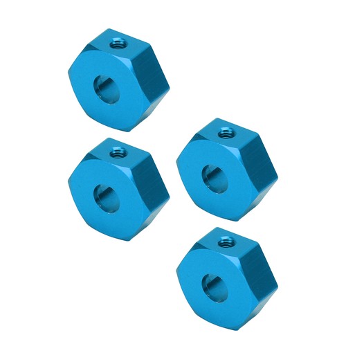4pcs 1/10 RC Wheel Hex Hubs Nut 14mm Aluminum Wheel Hex Drive Hub For ...