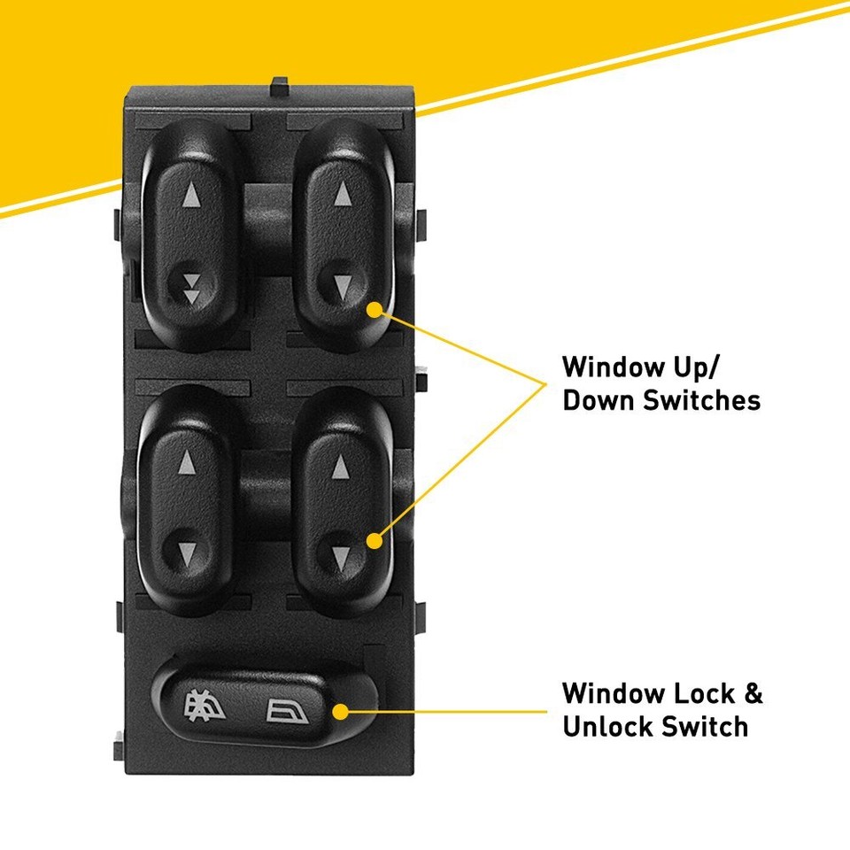 Master Power Door Window Switch Control for 2004-2008 Ford F-150 Driver ...