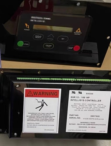 NEW Controller For Ingersoll Rand Intellisys Compressor SSR 15-100 HP ...