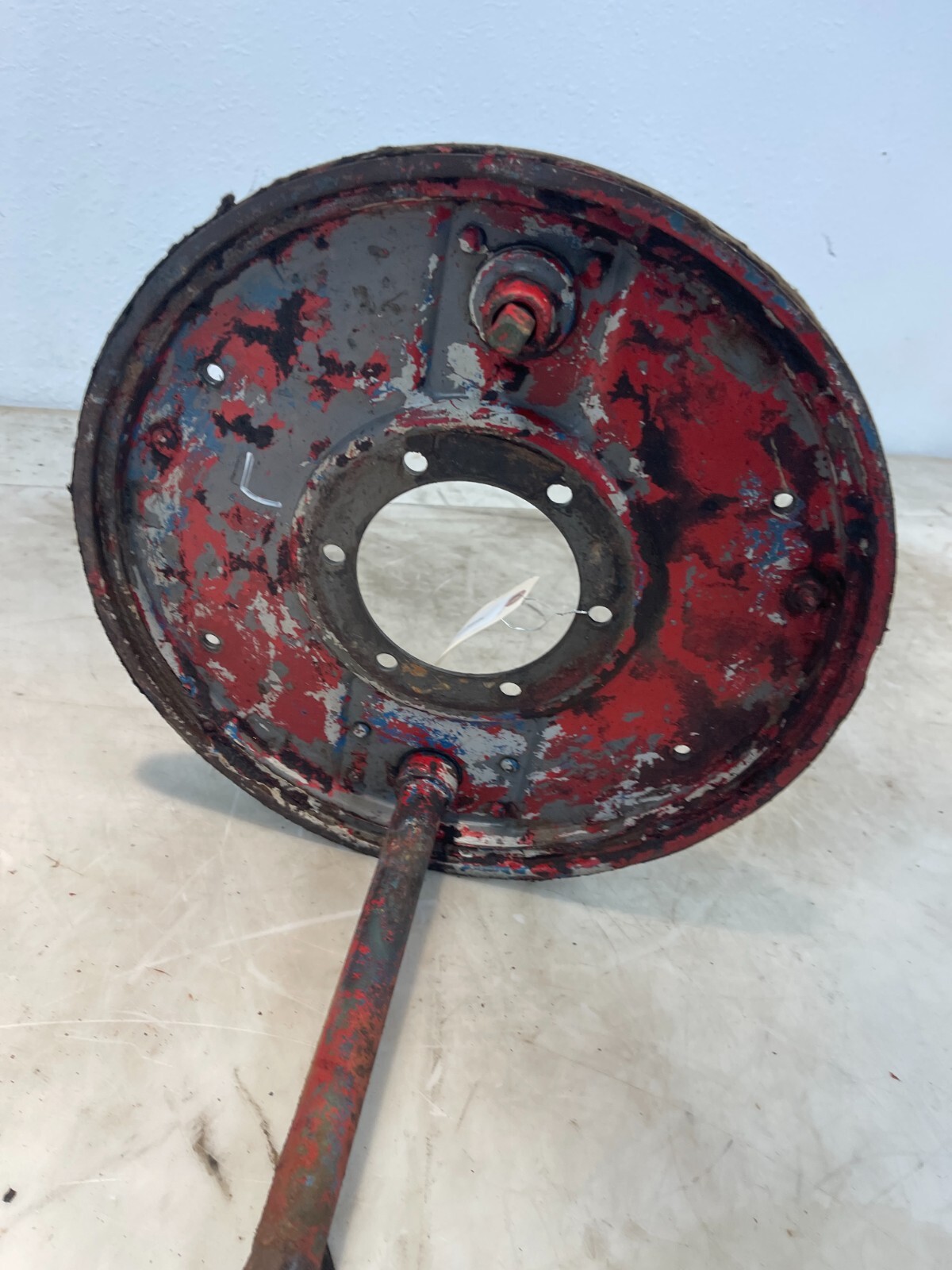 1943 Ford 2n Tractor Left Brake Backing Plate & Shaft Assembly 9n | eBay