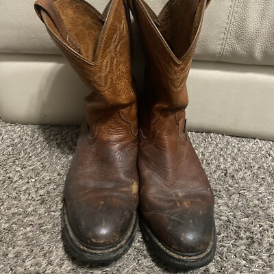 Ariat Work Hog Boots Mens 14D ATS Max Western 1000115 16902 Pull on ...