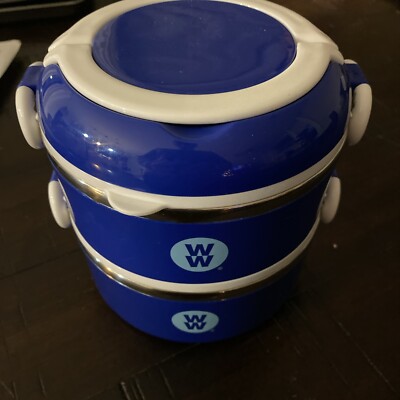 WW Weight Watchers Stackable Lunch Box food portion storage container ...