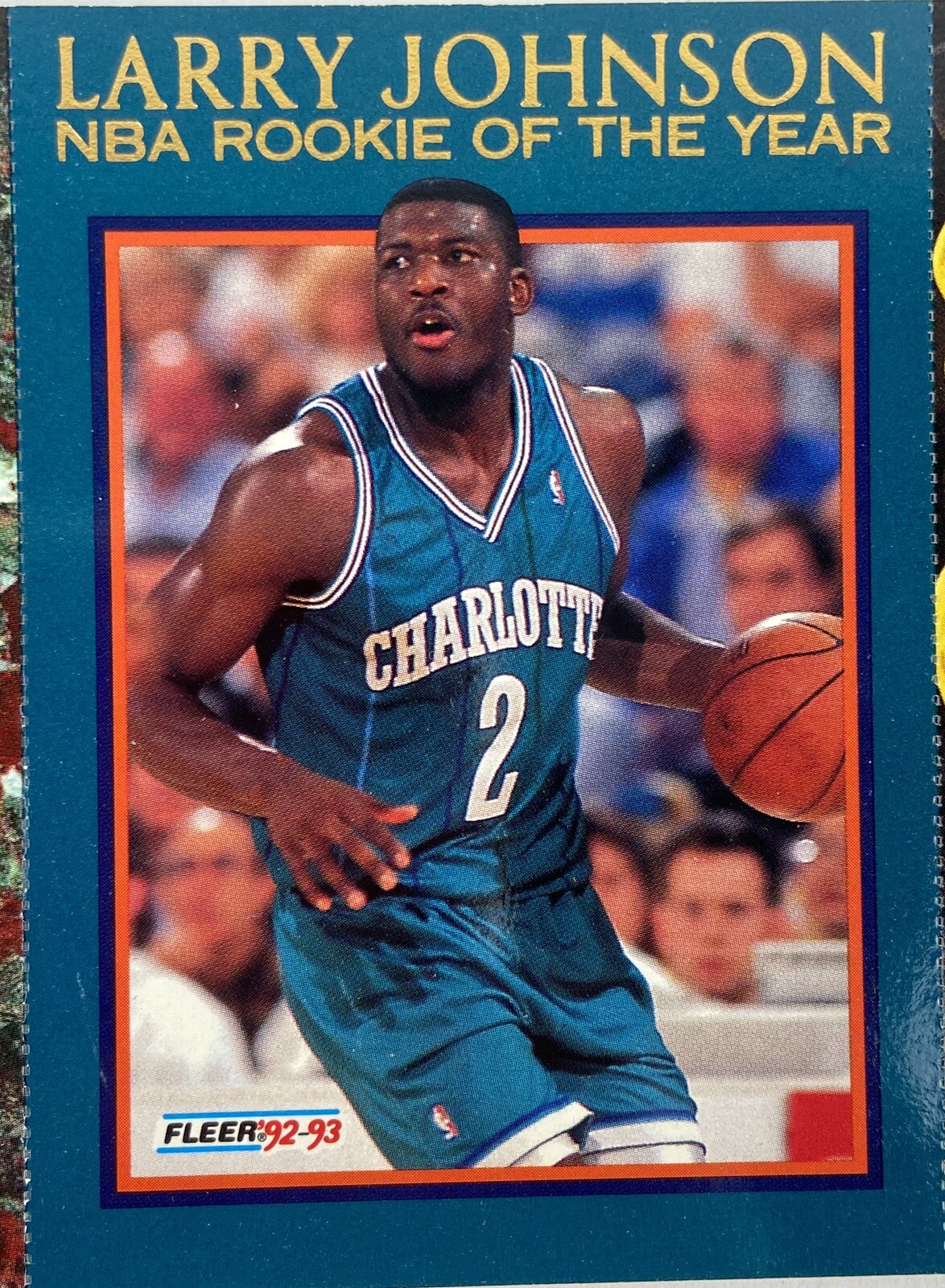 Scottie Pippin,Larry Johnson,Jeff Malone.Fleer, 92-93 3 Card NBA All ...