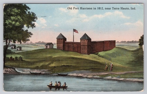 Fort Harrison In 1812 Near Terre Haute Indiana | eBay