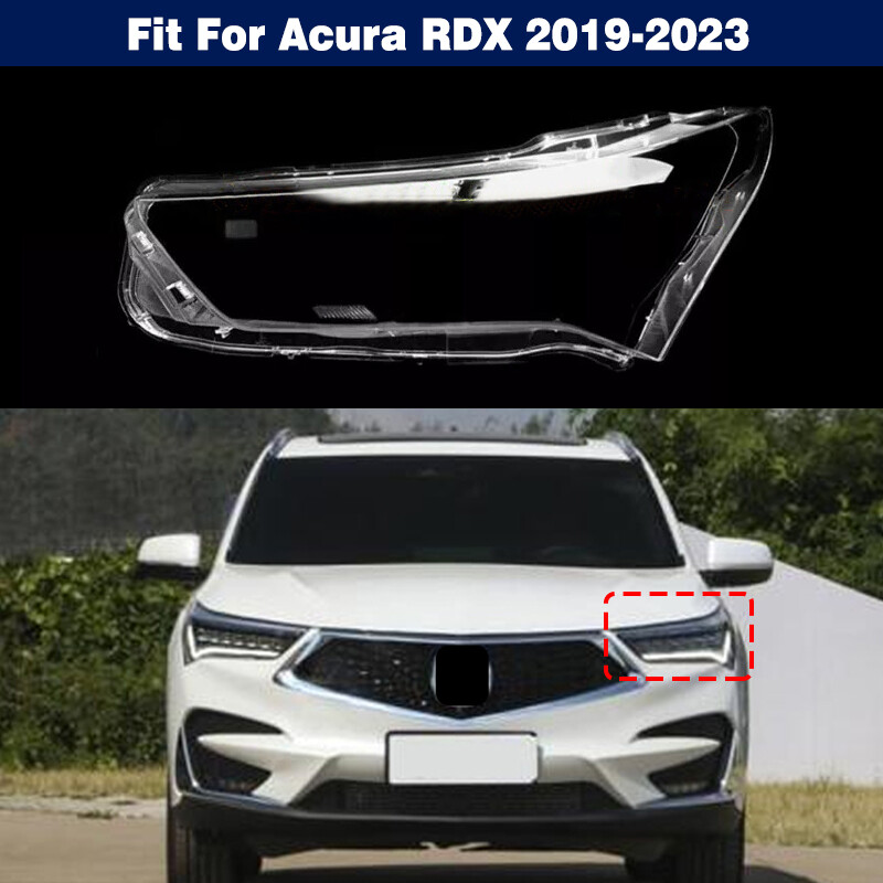 Clear Left Headlight Cover Lens Lampshade + Shell Glue For Acura RDX ...