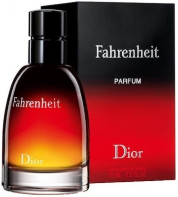 Christian Men's Fahrenheit Parfum EDP Spray 2.5 Oz /75m Perfume Men ...