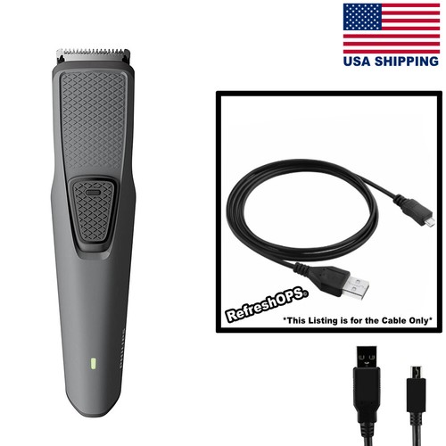Philips Beard Trimmer BT1216 USB Cable Transfer Charger Replacement | eBay