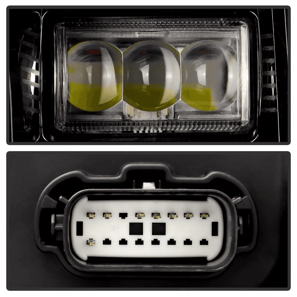 [LED] For 2020-2022 Ford SD F250/350/450/550/600 Black Trim Right ...