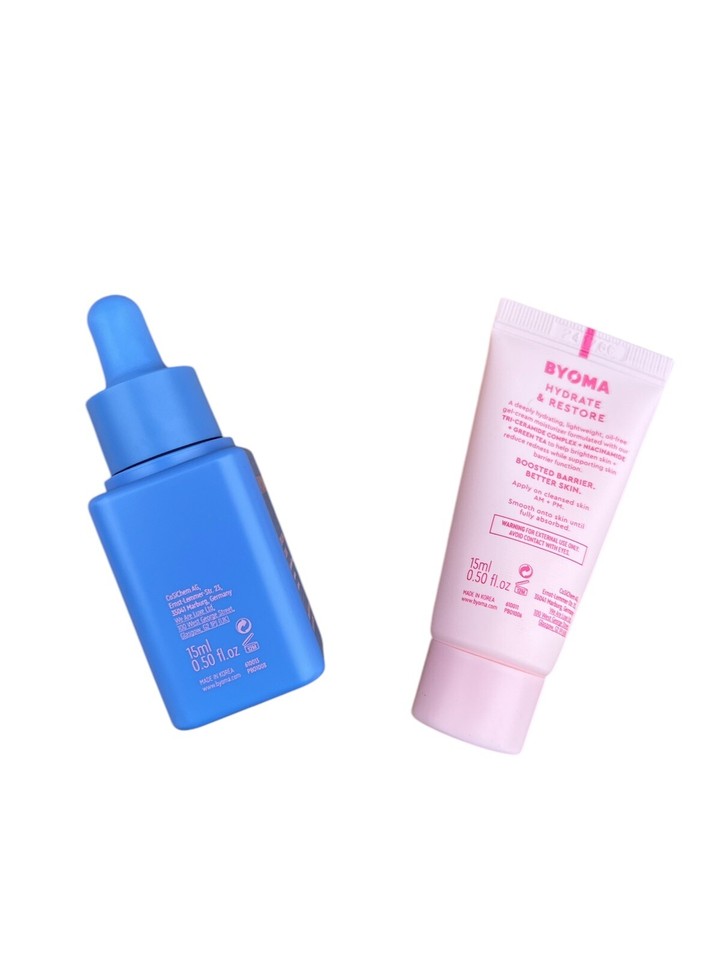 5x BYOMA Mini Duo Gift Set ~ Hydrating Serum + Gel Cream ~ Lot Of 5 ...