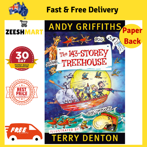 The 143-Storey Treehouse by Terry Denton, Andy Griffiths (Paperback ...