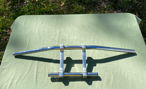 Springer Chopper Motorcycle 7/8" Handlebar w/ Finch Style DogBone 6 ...