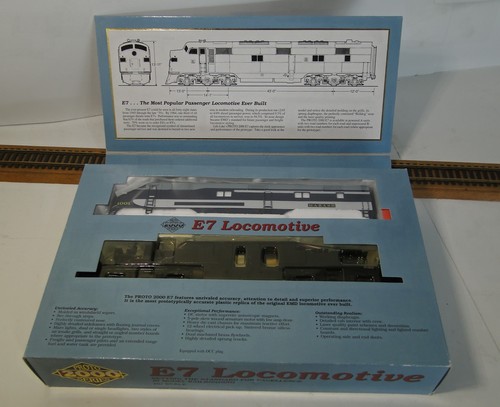 HO PROTO 2000 ~ 21092 Wabash E7 Locomotive #1001 w/ MARS Headlamp ...