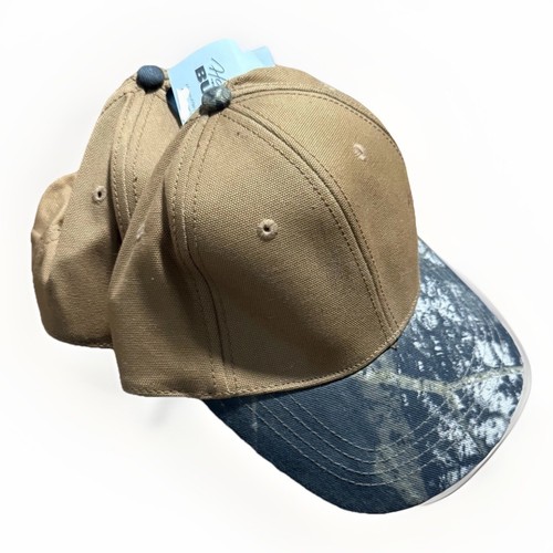 Mossy Oak Structured Solid Back Camo Hunting Hat Caps Adjustable Canvas ...