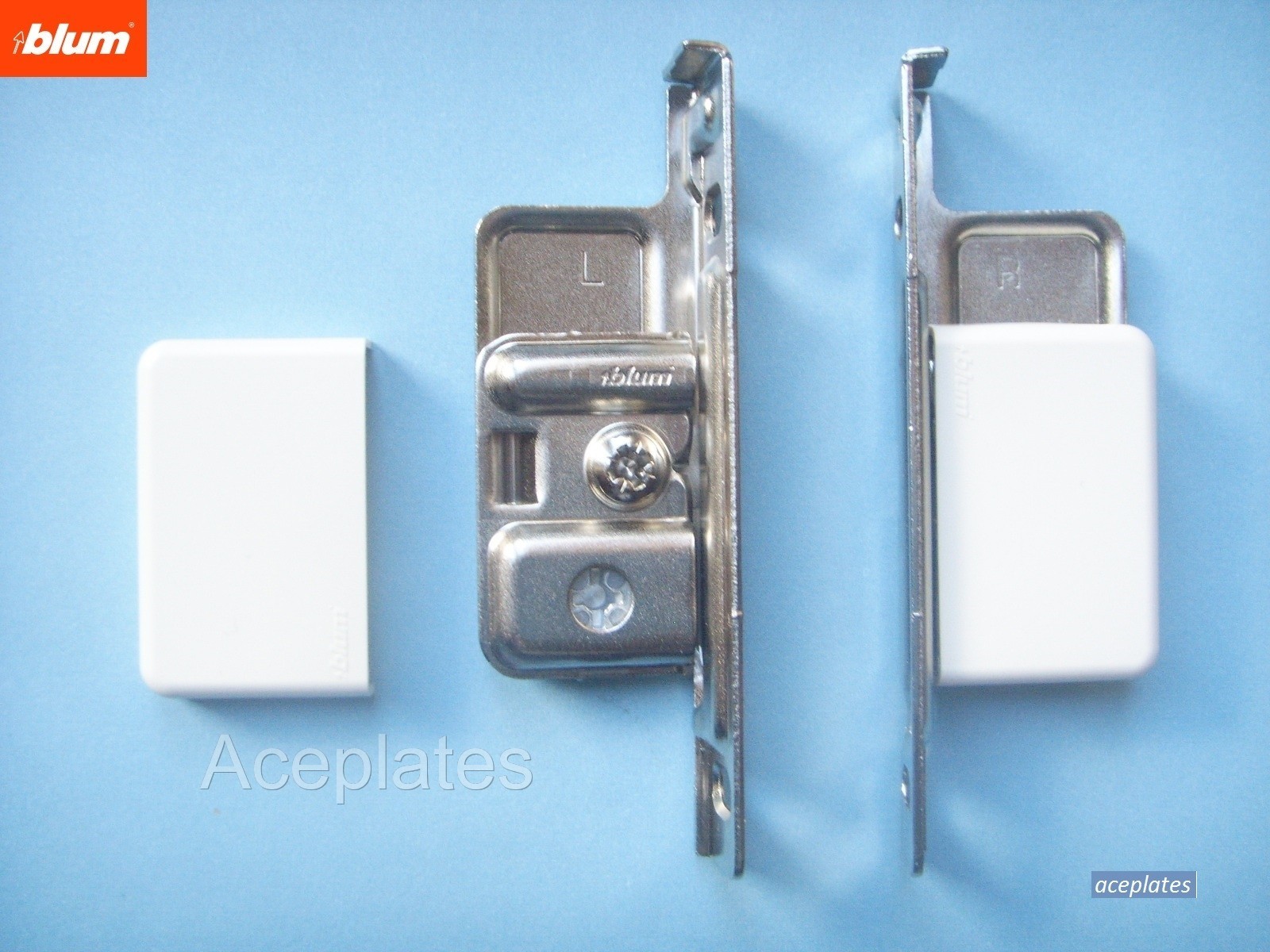 Blum ZSF.170-02.01 Kitchen Drawer Fixing Brackets, including White ...