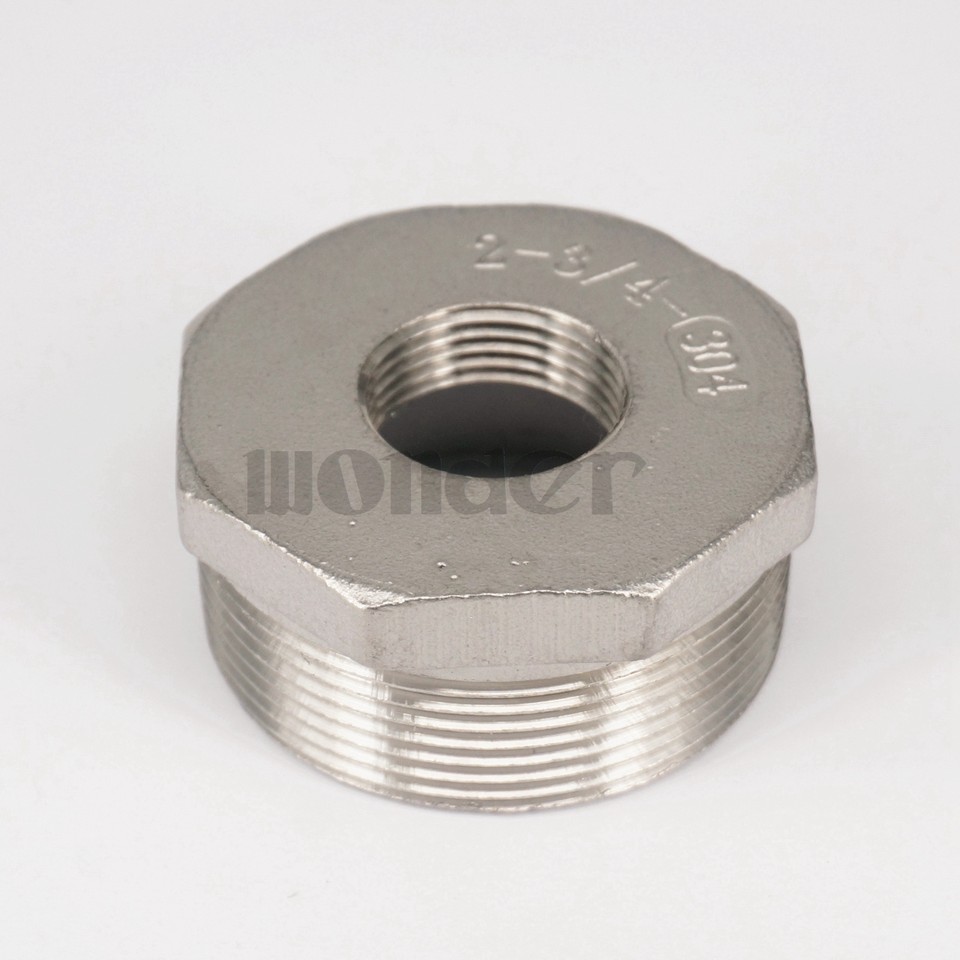 304 Stainless Steel Reducer 2" BSP Male to 3/4" BSP Female Reducing ...