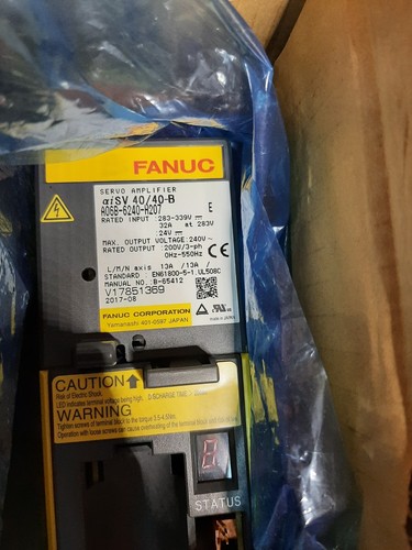 Fanuc A06B-6240-H207 E Servo Amplifier aiSV 40/40-B A06B6240H207 A06B ...