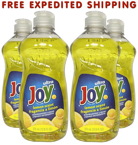 JOY ULTRA LEMON Scent Dish Washing Detergent Liquid Soap 12.6oz Kitchen ...
