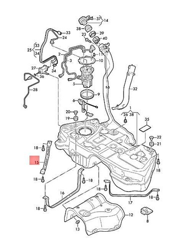 Genuine AUDI AudiQ5L Q5 871 FYB Tensioning Strap Right 80A201653B | eBay
