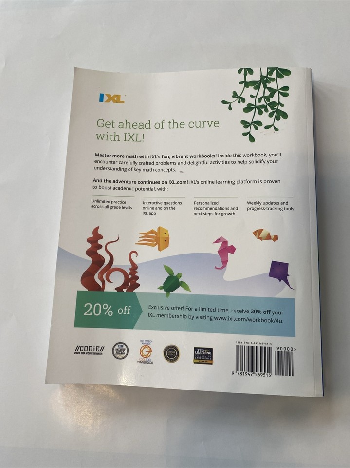 The Ultimate Grade 4 Math Workbook (IXL Workbooks) by IXL Learning ...