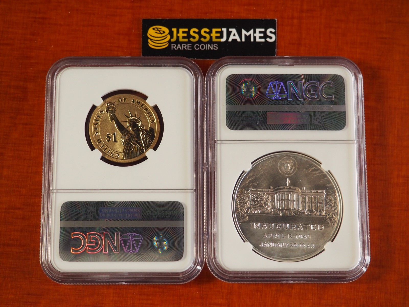 2015 P REVERSE PROOF HARRY S. TRUMAN DOLLAR NGC PF69 MS69 COIN ...