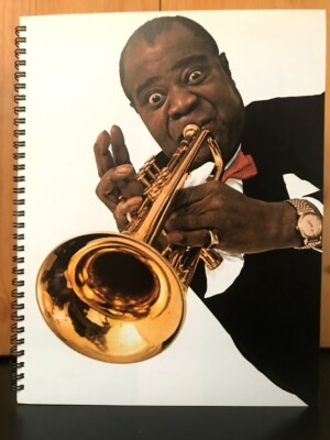 for the Louis Armstrong LIFE magazine 50s Jazz FAN Album Cover Notebook ...