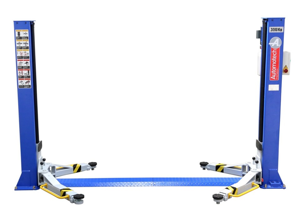 SHORT 2 POST LIFT / CAR VEHICLE RAMP / LIFT / HOIST 3.0 T / TWO POST ...