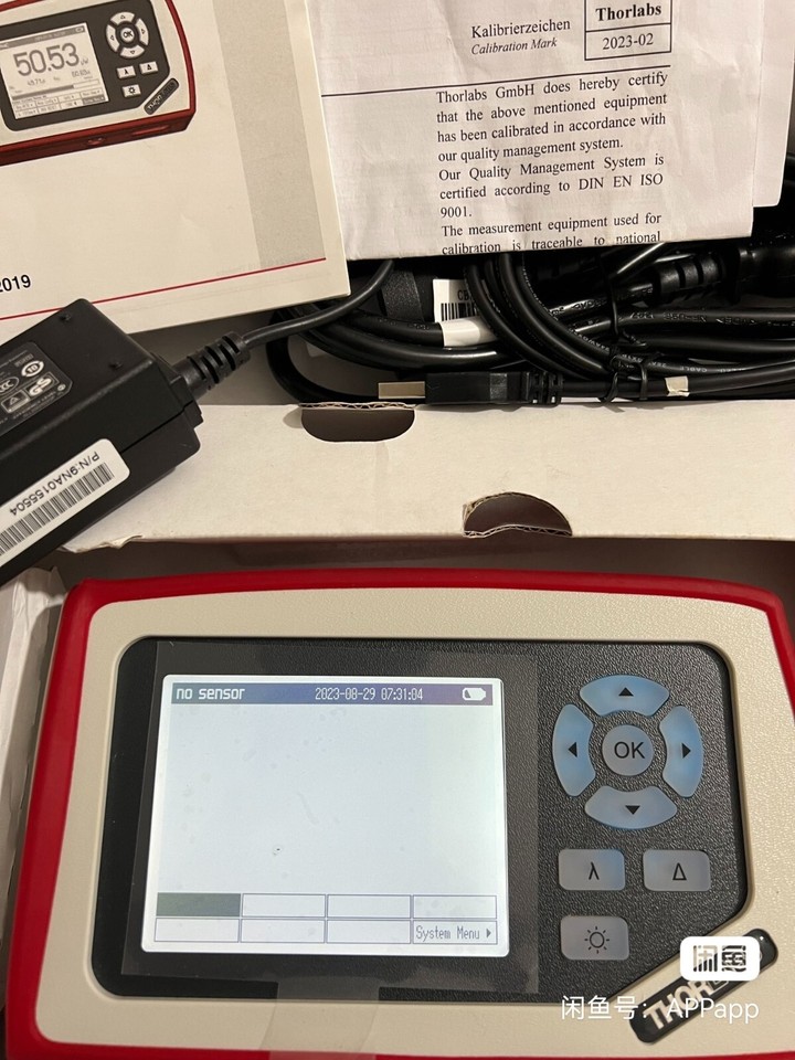 1PC THLABS PM100D Optical Power Meter ( ) #H611CC YD/ | eBay