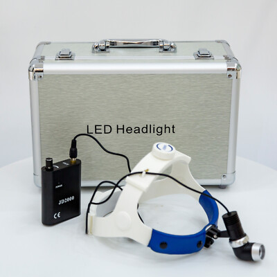 JD2000 3W LED Headlight Lamp Head Mounted Surgical Surgery LED Headlamp ...