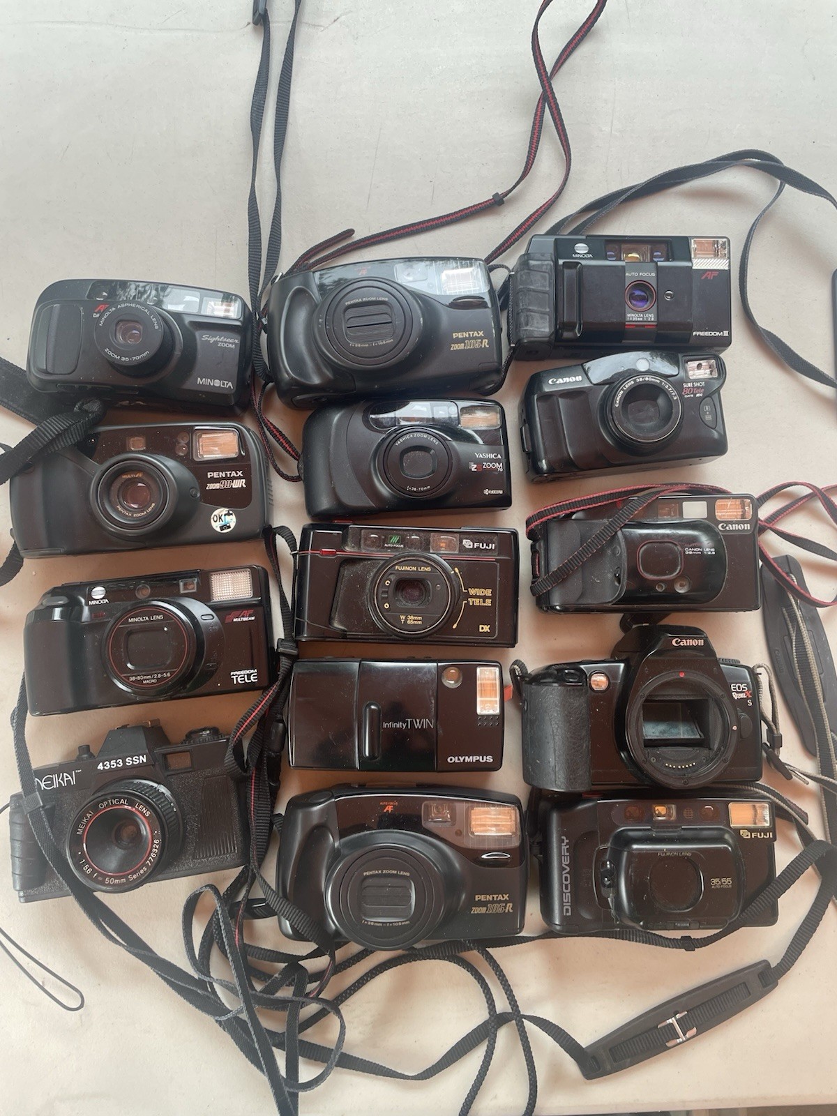35mm Film Point N Shoot Camera’s UNTESTED-Lot Of 14 | eBay