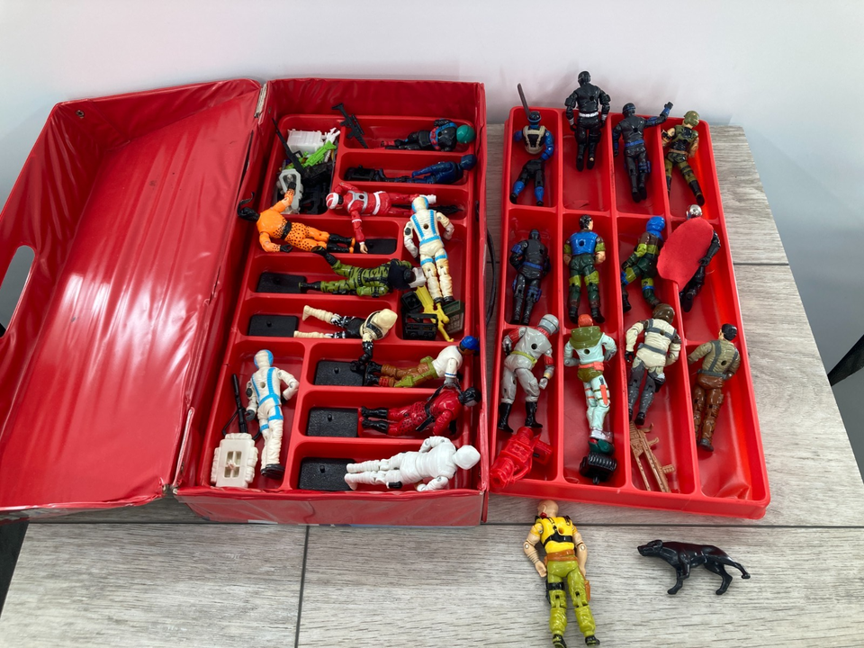 Vintage Gi Joe 24 Action Figure Lot Weapons 1980s 3.75 ARAH Collector ...